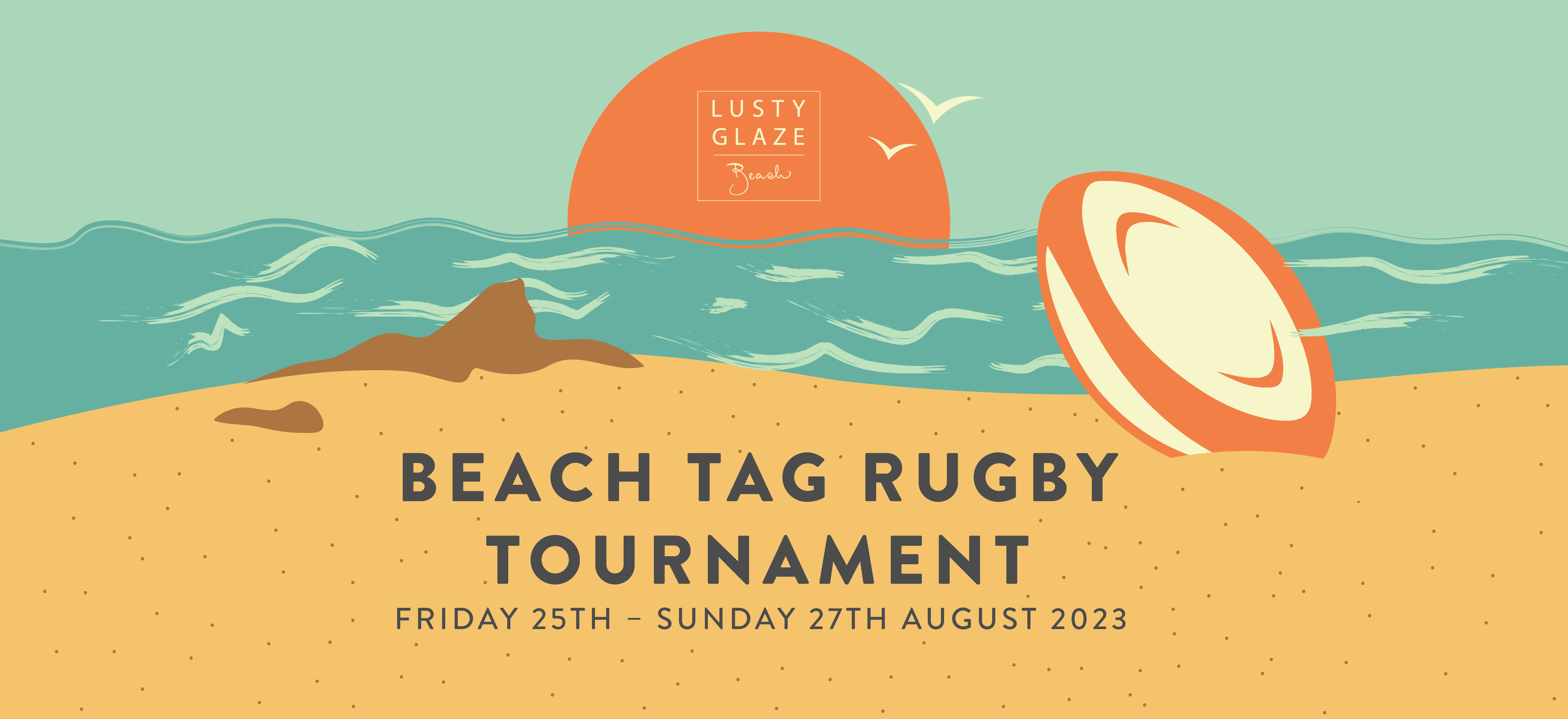 Beach Tag Rugby Tournament 2023 | Lusty Glaze Beach